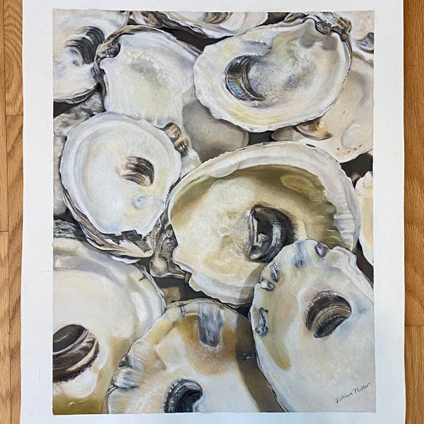 Oyster Painting - Etsy