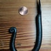Hand Forged Hook With Spade Finial for Hanging Clothing, Tools, Cords ...