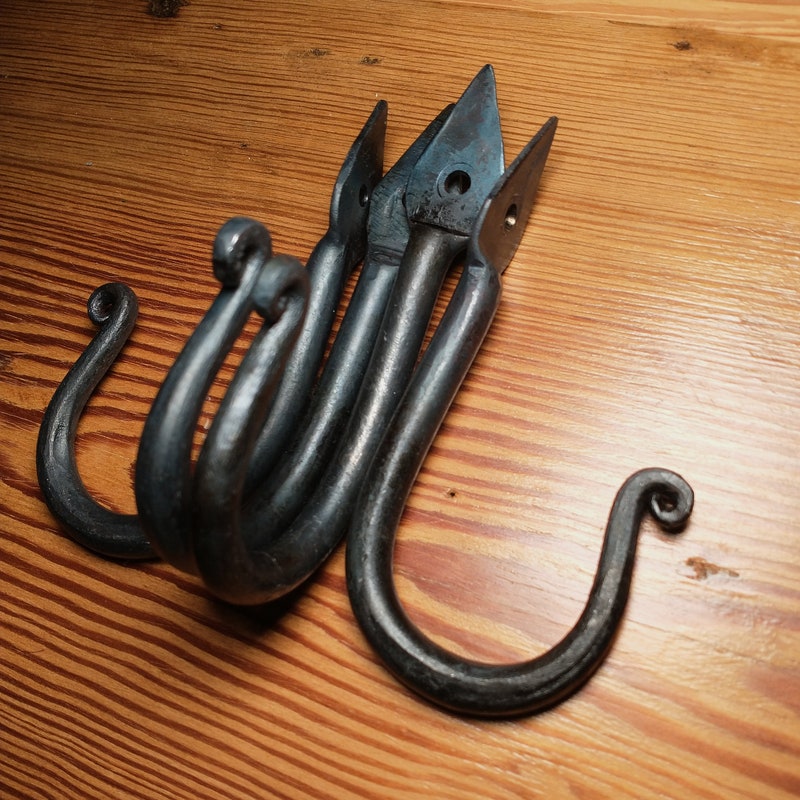 Hand Forged Hooks - Etsy