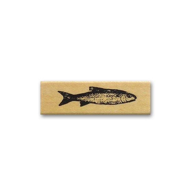 Fish Rubber Stamp - Etsy