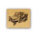 Willys Jeep Mounted Rubber Stamp - Army - Military - Crazy Mountain ...