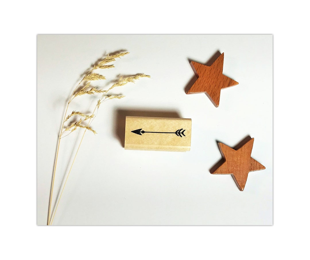 Arrow Mounted Rubber Stamp - Bowhunting, Archery, Planner, Journal ...