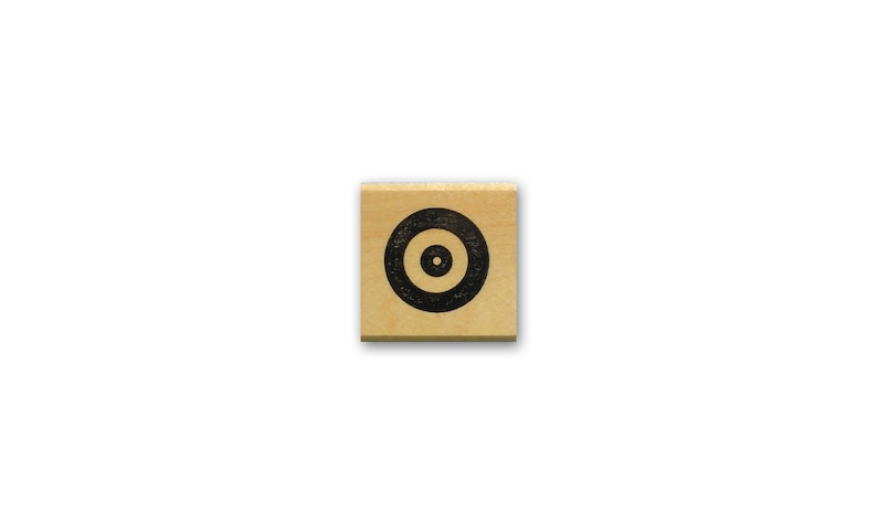 Target Mounted Rubber Stamp 14 - Etsy