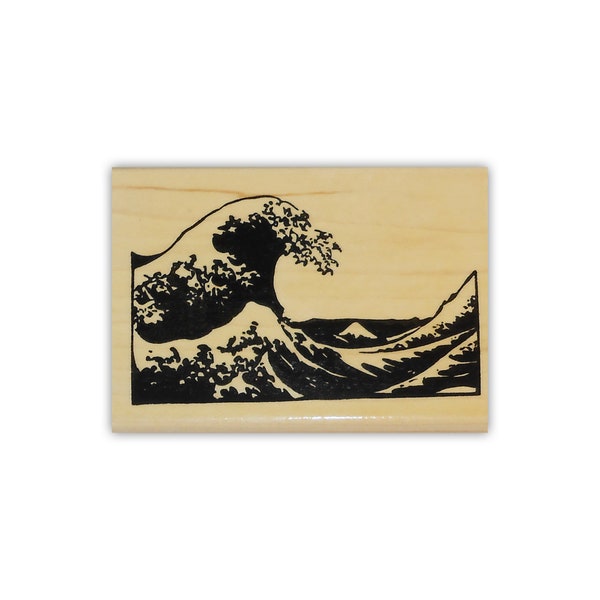 Ocean Wave Stamp - Etsy