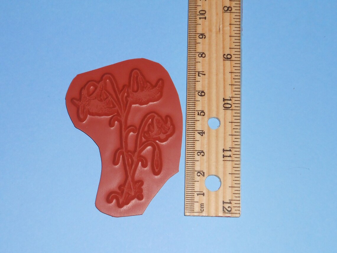Lily Flowers Rubber Stamp - 3 Choices - Easter Lilies - CMS #2 - Etsy