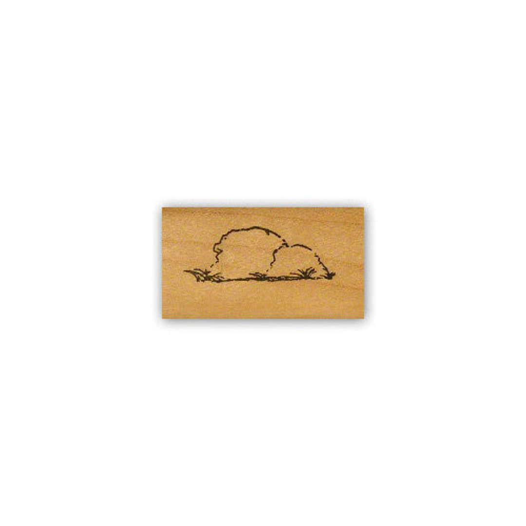 Rocks Mounted Rubber Stamp Scene Building, Rock Stamp Scenery, CMS #2 ...