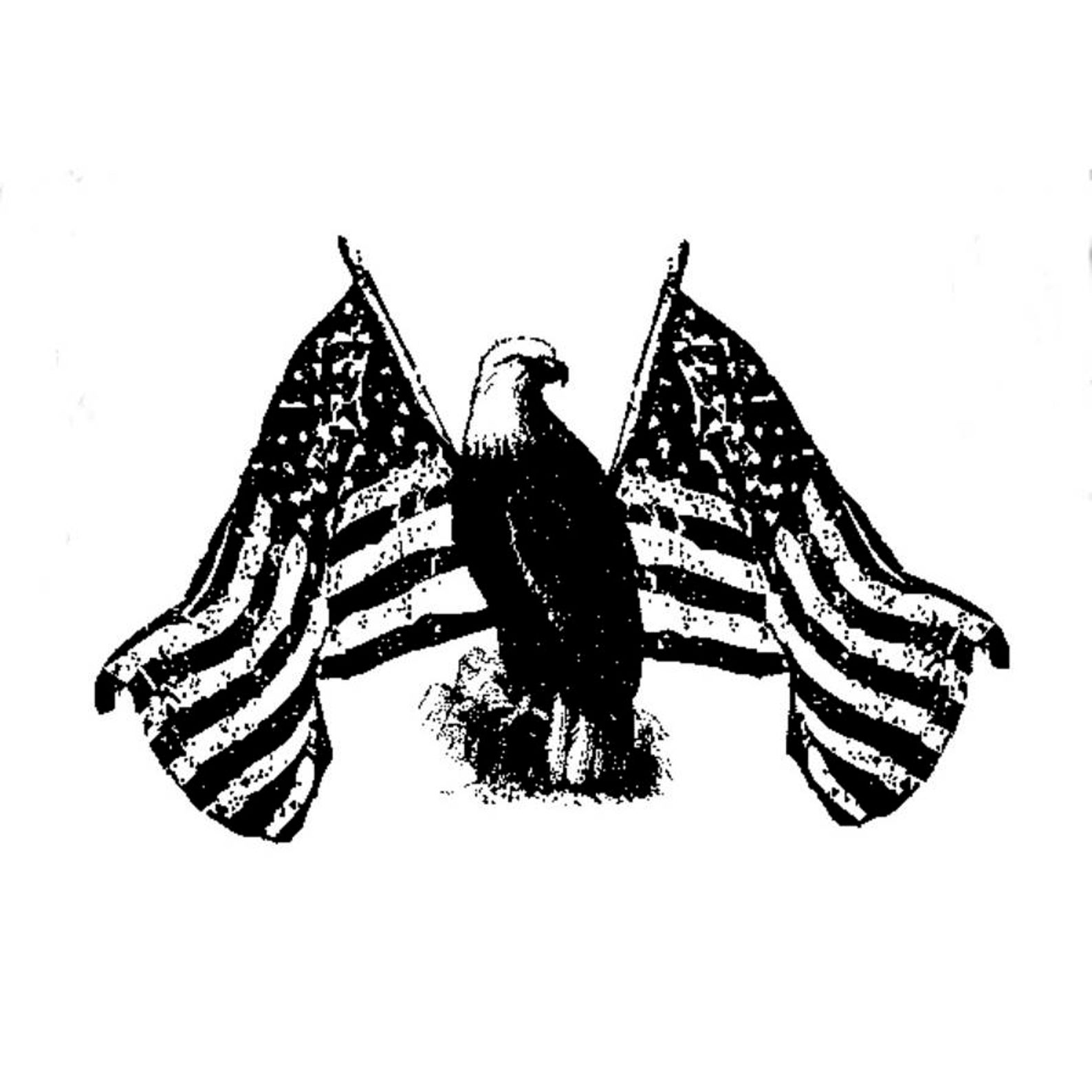 Patriotic Eagle Mounted Rubber Stamp USA PROUD USAF - Etsy