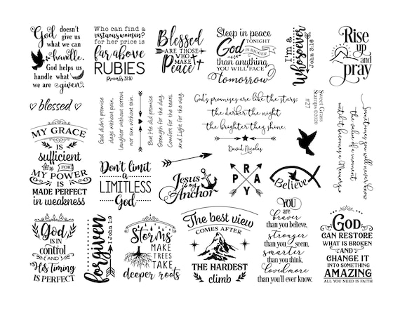 Christian Rubber Stamps