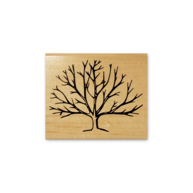 Bare Tree Stamp - Etsy