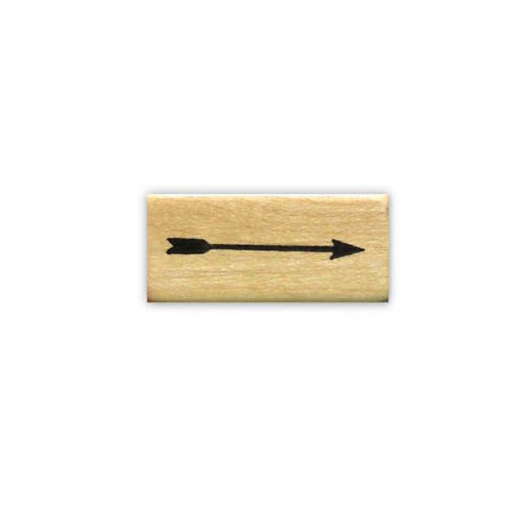 ARROW Mounted Rubber Stamp, Bowhunting, Archery, Planner, Journal ...