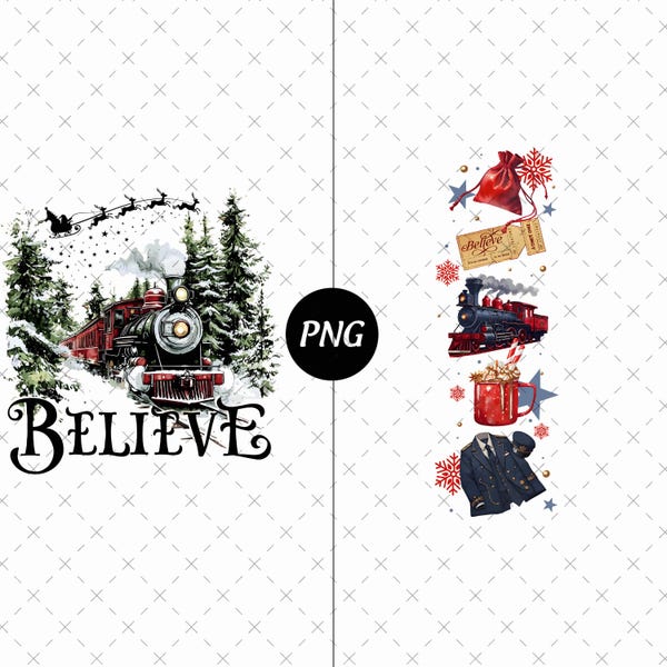 Train Movie Christmas - Etsy