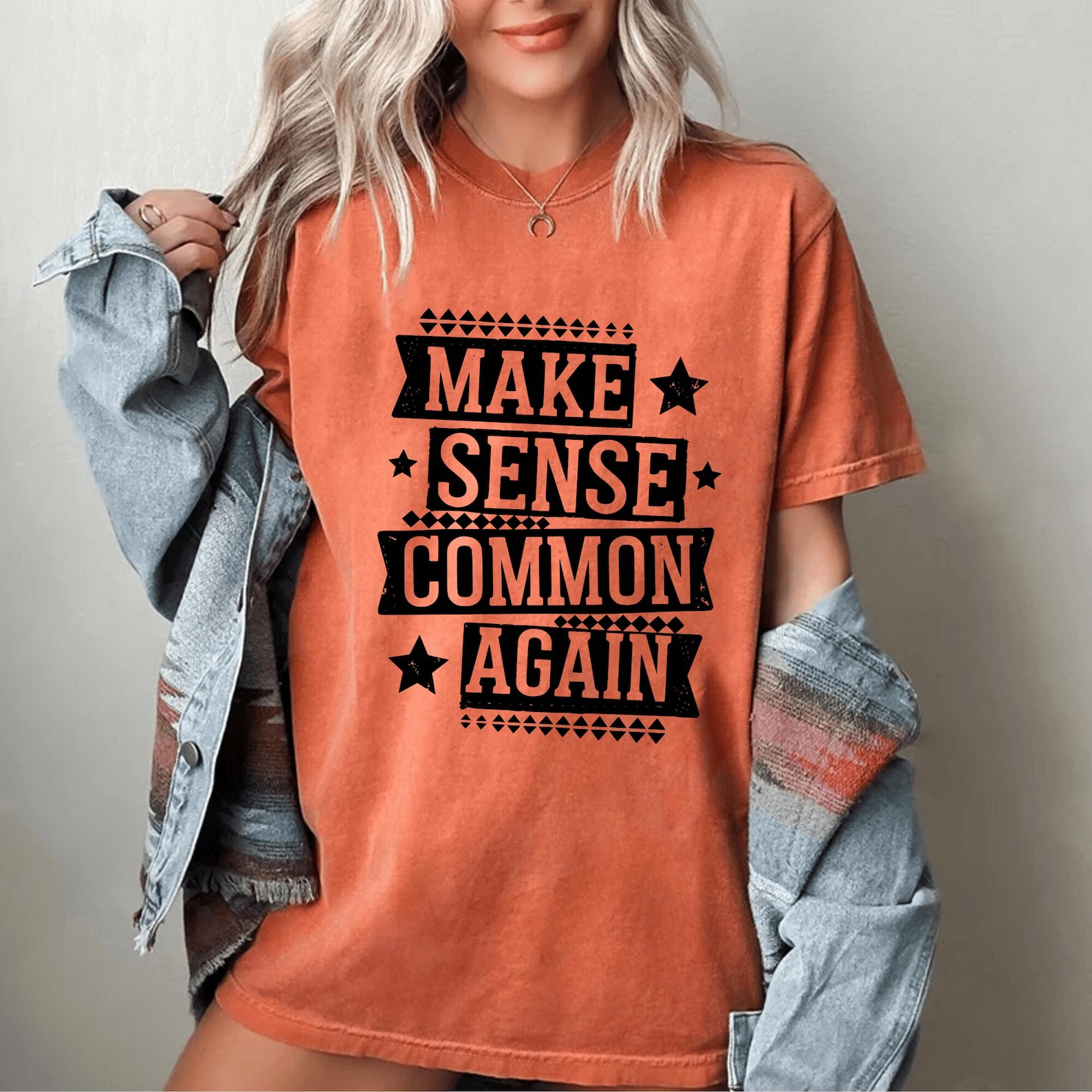 Make Sense Common Again PNG, Sarcasm Shirt Design (digital Download) - Etsy