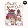 Retro Tale as Old as Time Book Shop PNG SVG, Beauty and the Beast Png ...