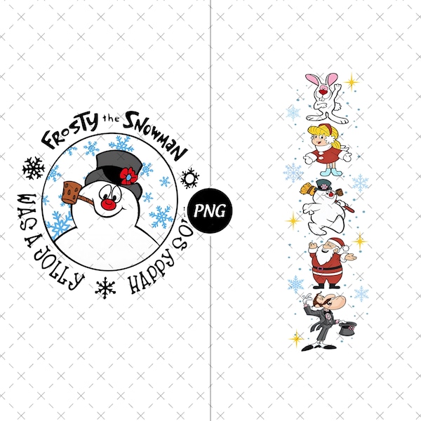 Frosty Snowman Svg - Etsy