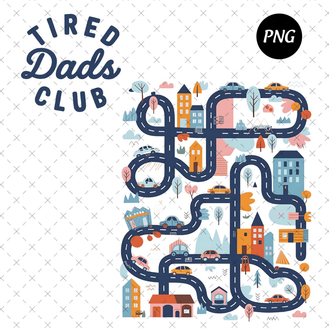 Tired Dads Club Png, Play on Daddy’s Back Png, Funny Dad Life Png ...