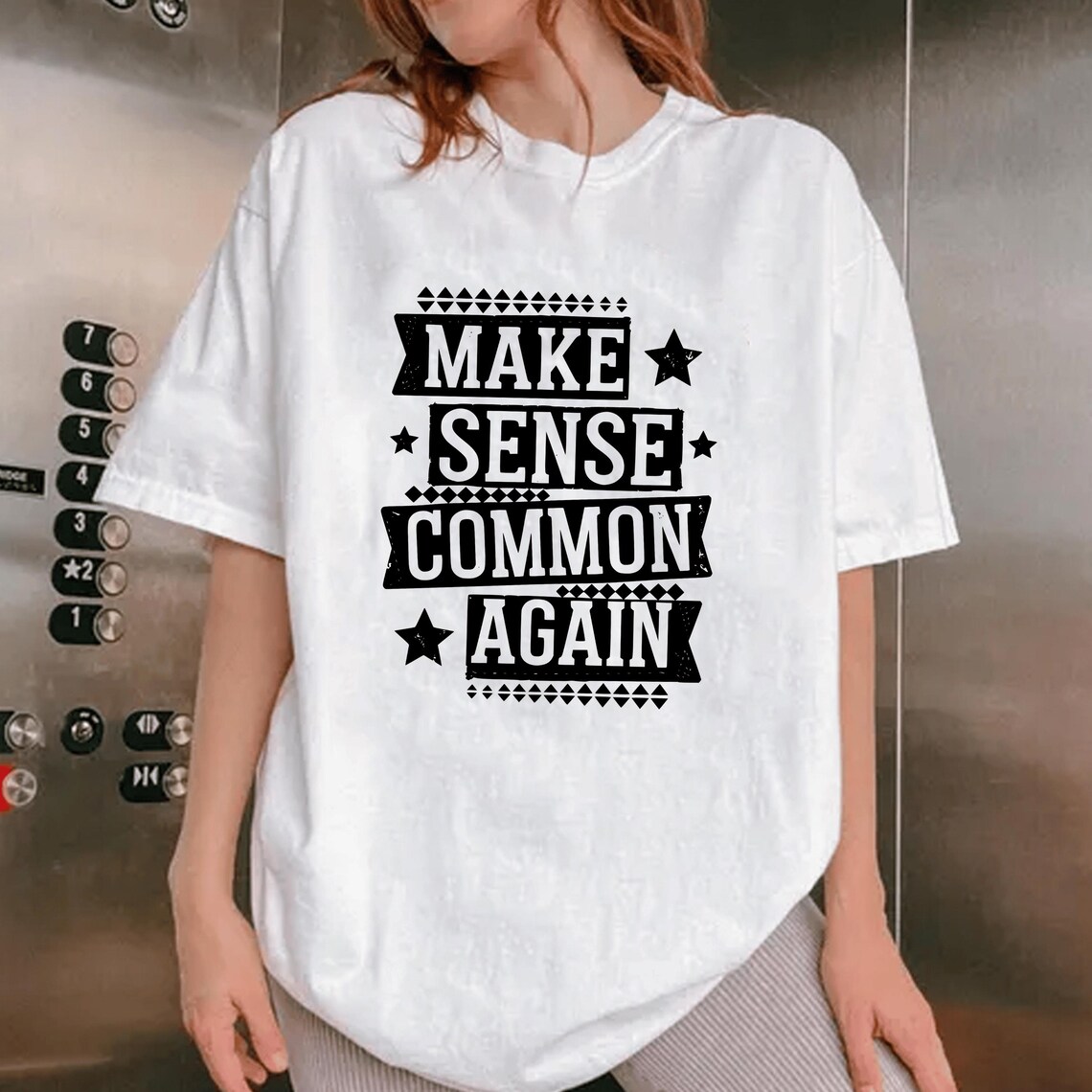 Make Sense Common Again PNG, Sarcasm Shirt Design (digital Download) - Etsy