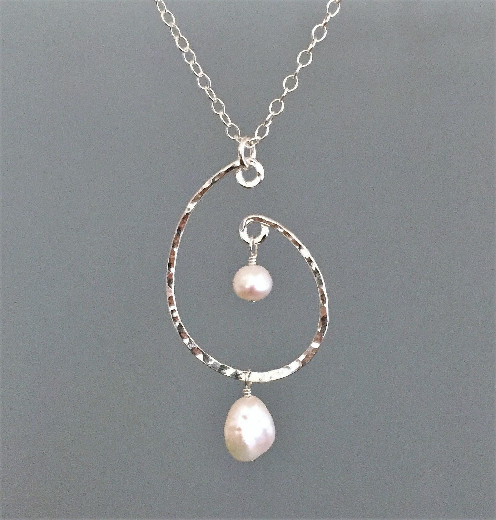 Paisley Pearl - Silver & Gold - Etsy