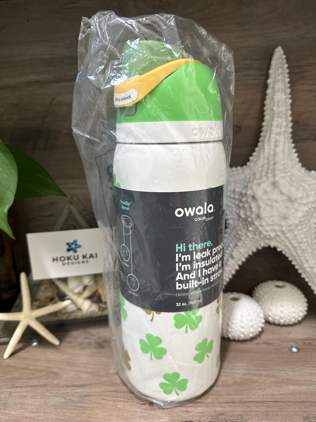 32oz Clover the Rainbow Owala, Color Drop - Etsy