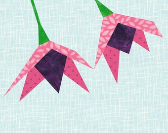 Paper Pieced Flower | Etsy