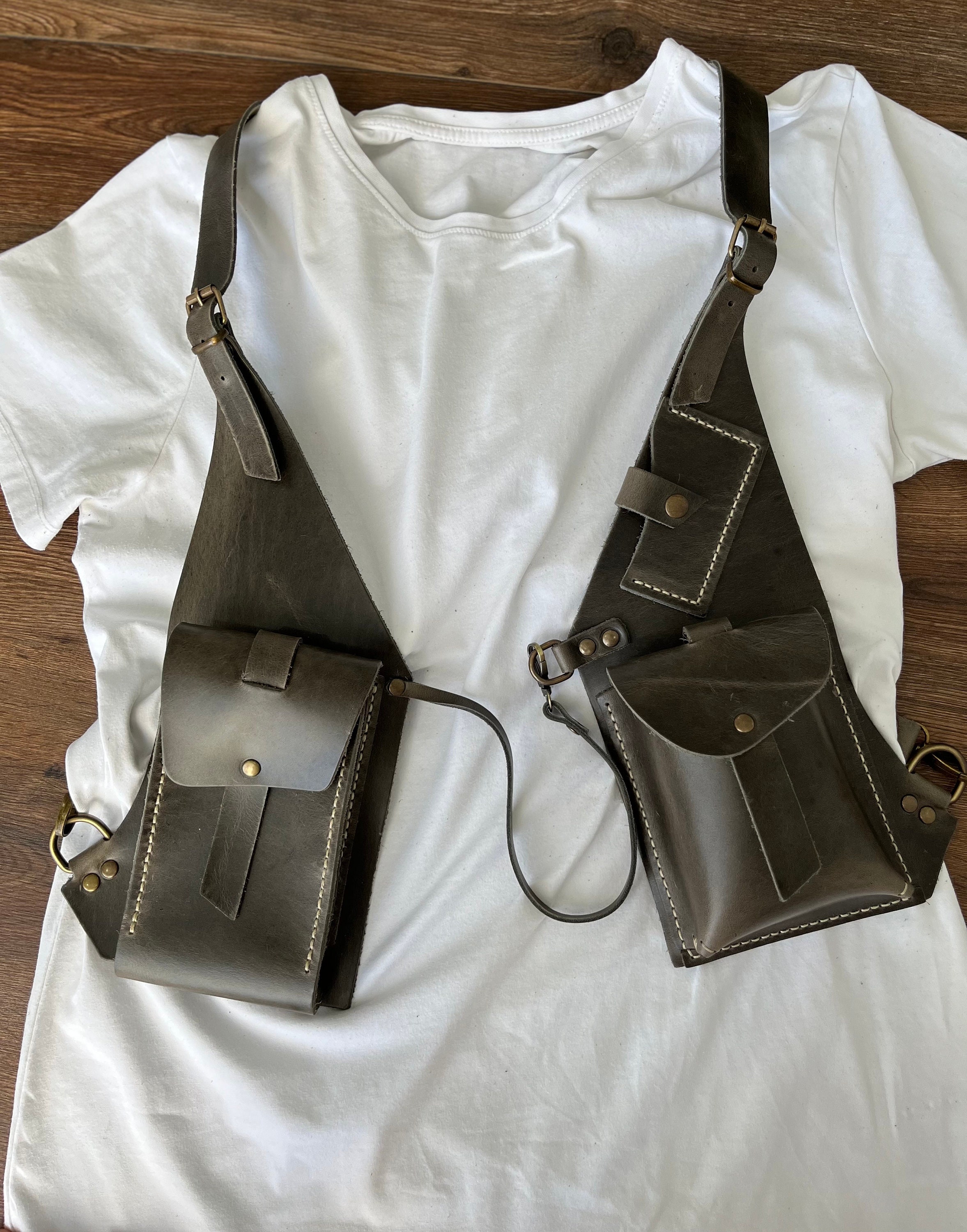 Leather Holster Bag, Holster Bag, Travel Bag, Shoulder Bag - Etsy