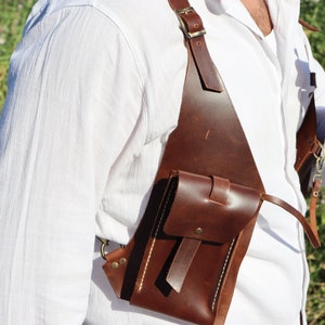 Leather Holster Bag, Holster Bag, Travel Bag, Shoulder Bag - Etsy