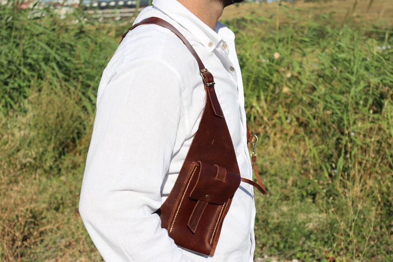 Leather Holster Bag, Holster Bag, Travel Bag, Shoulder Bag - Etsy