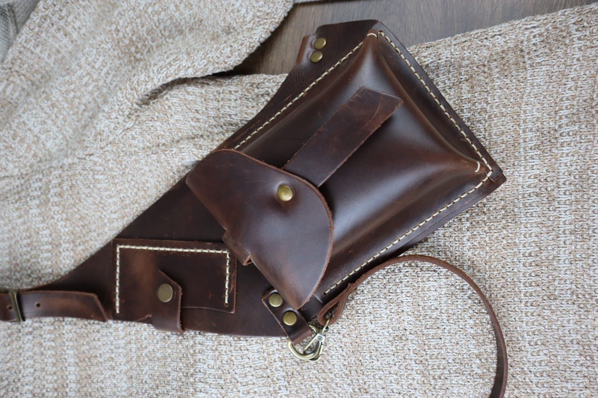 Leather Holster Bag, Holster Bag, Travel Bag, Shoulder Bag - Etsy