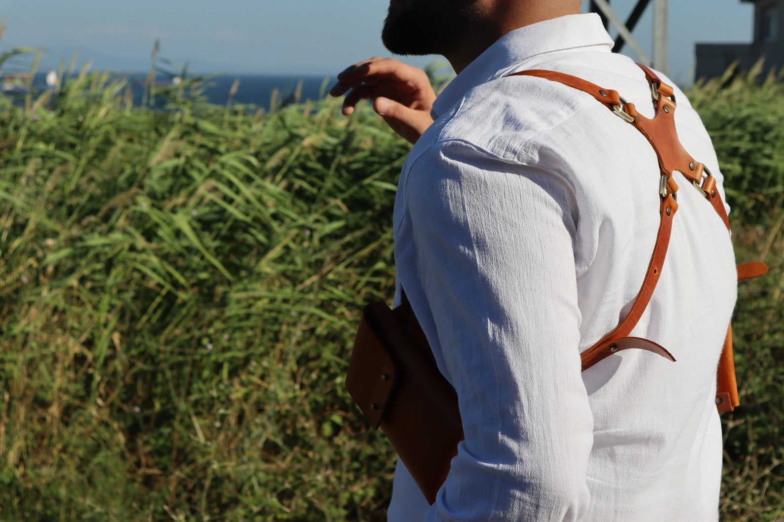 Leather Holster Bag, Holster Bag, Travel Bag, Shoulder Bag - Etsy