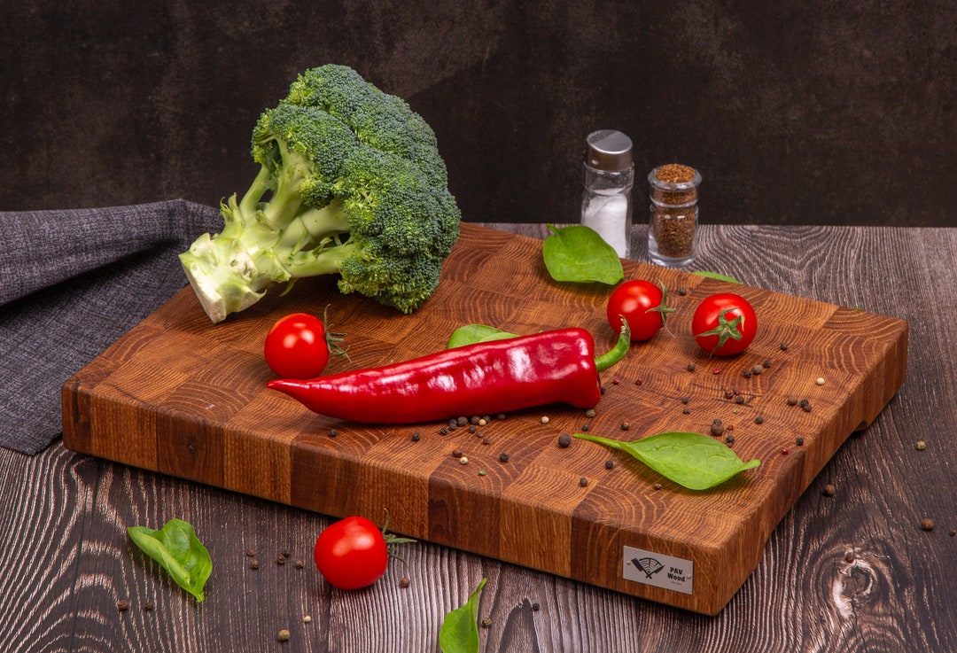 Cutting Board | End Board | Oak Cutting Board | Meat Board | Oak End ...