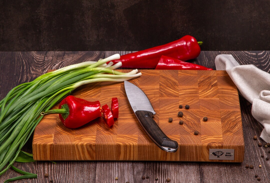 Meat End Board | Handmade Wood Board 11.81*15.74*1.77 Inch (30*40*4.5 ...