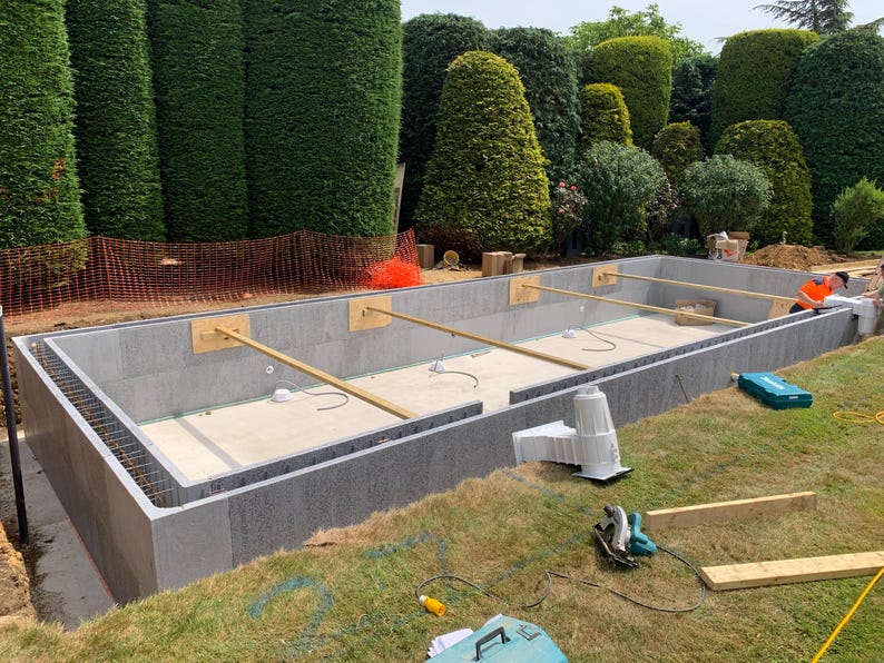 Swimming Pool ICF Blocks - Etsy