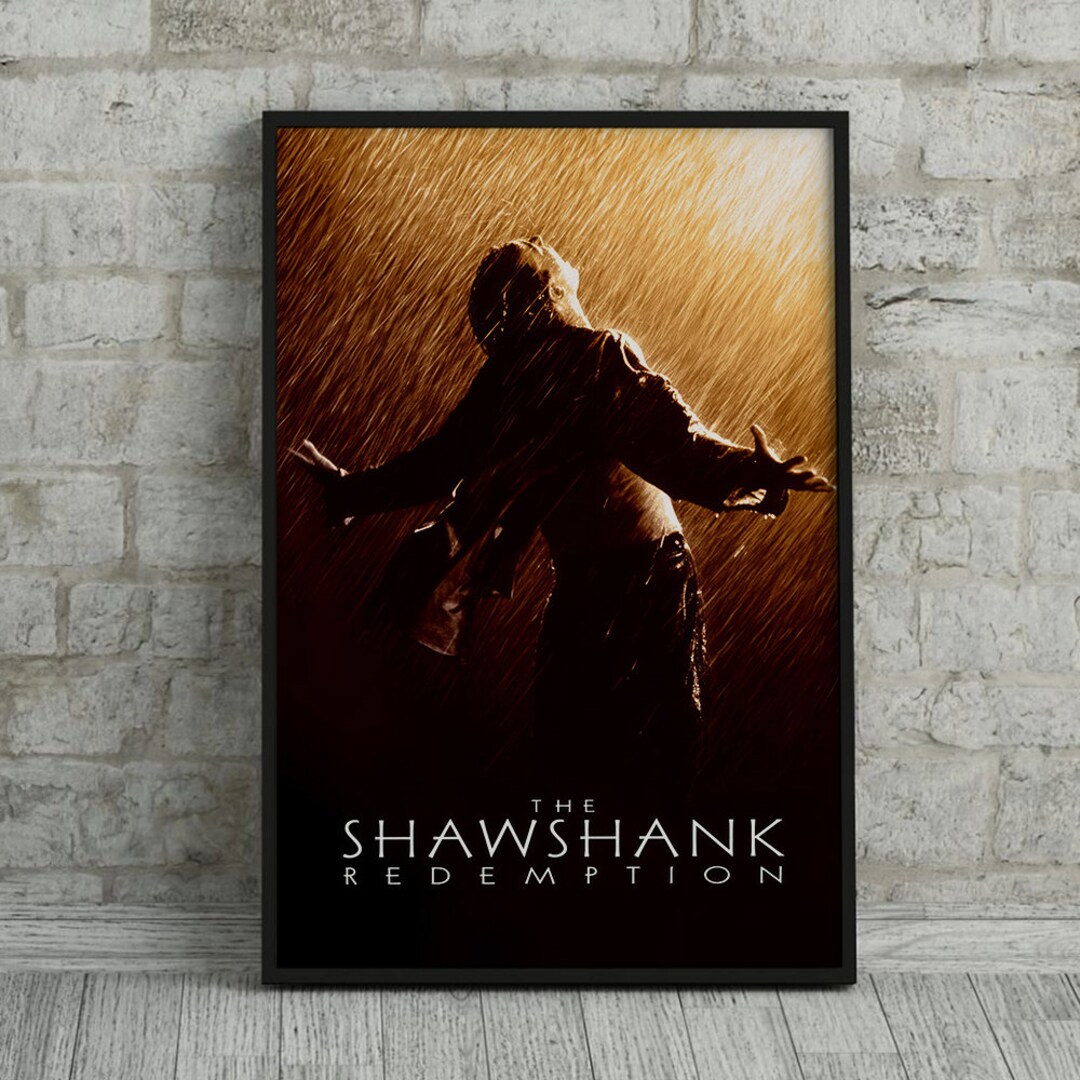 The Shawshank Redemption 1994 Movie Poster, Cover Poster, Canvas Print ...