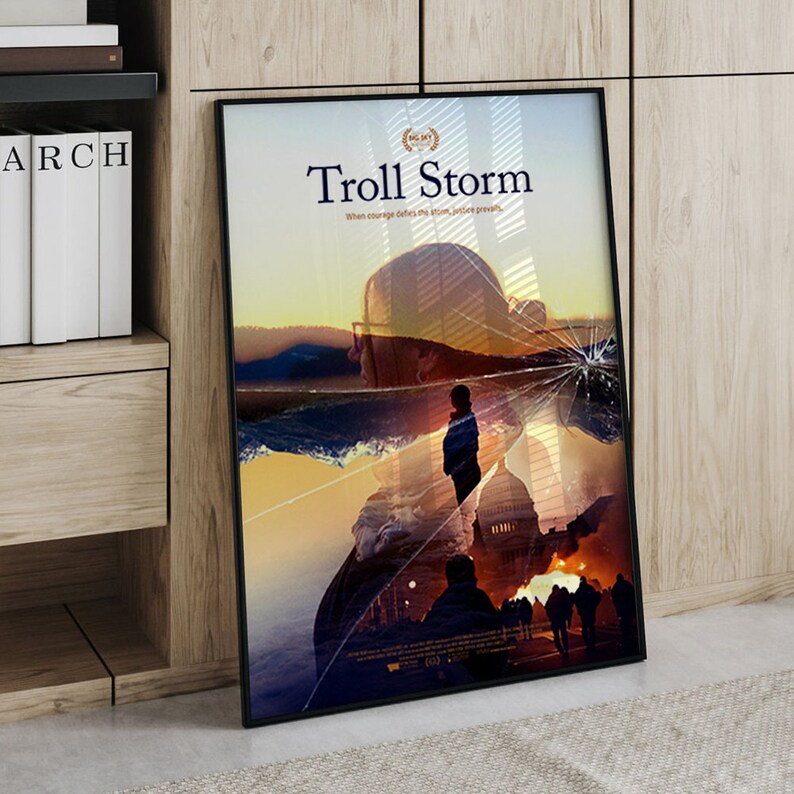 Troll Storm 2024 Movie Poster, Wall Decor, Space Decoration, Canvas Print, Fans Collection, Wall ...