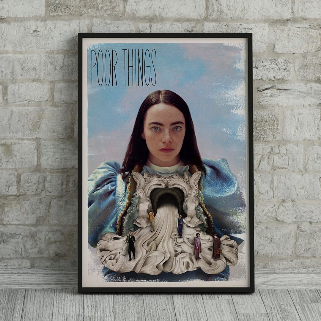 Poor Things 2023 Movie Poster, Wall Decor, Space Decoration, Canvas ...