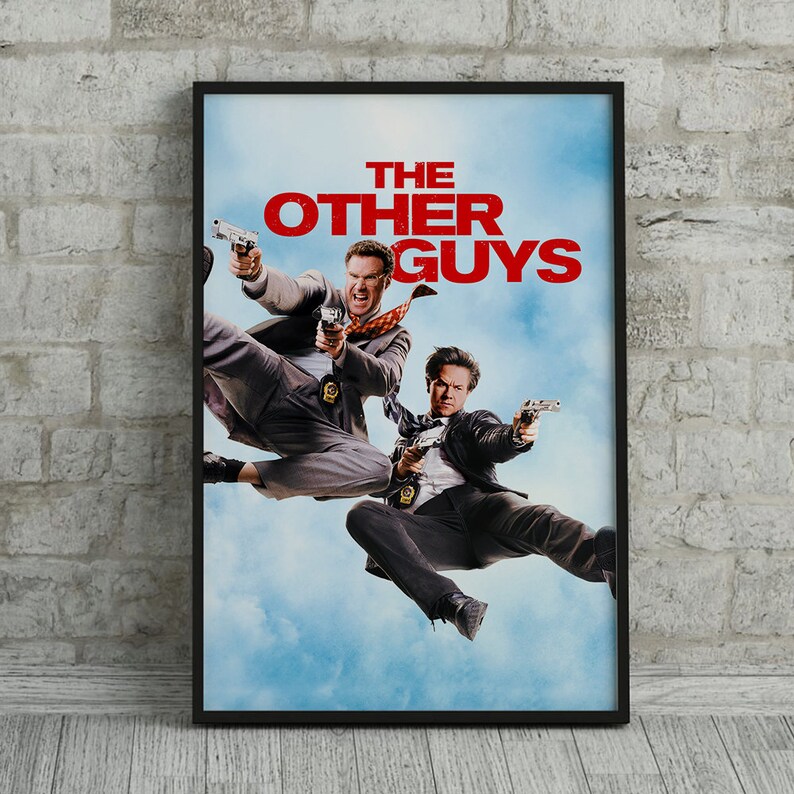 The Other Guys Movie Poster, Cover Poster, Canvas Print, Movie Art ...