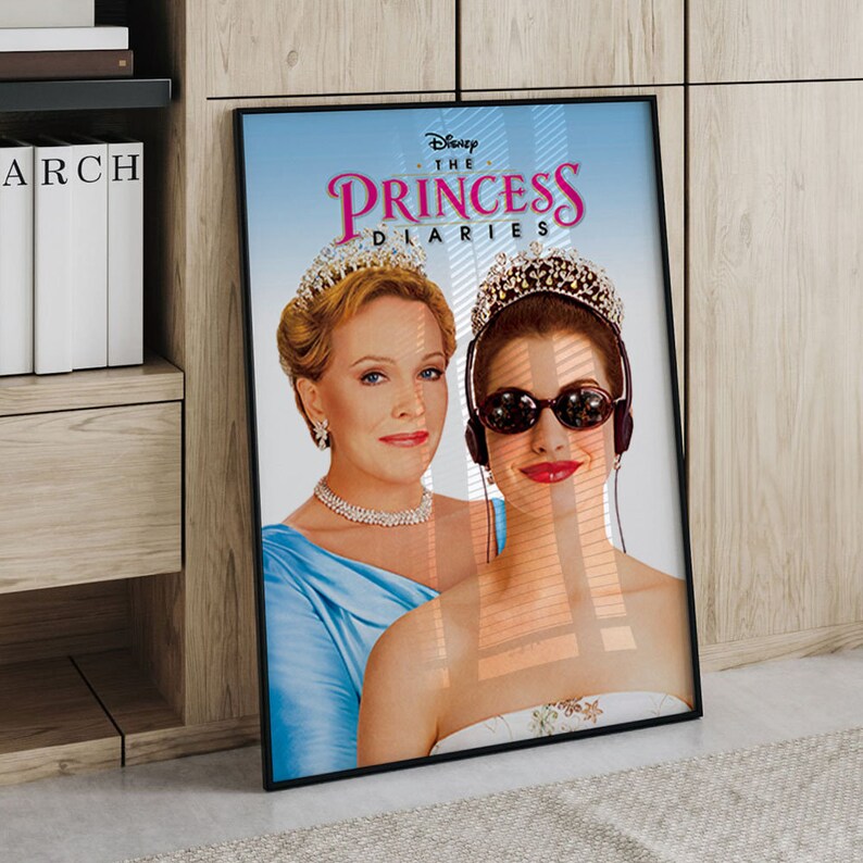 The Princess Diaries Movie Poster, Wall Decor, Space Decoration, Canvas ...