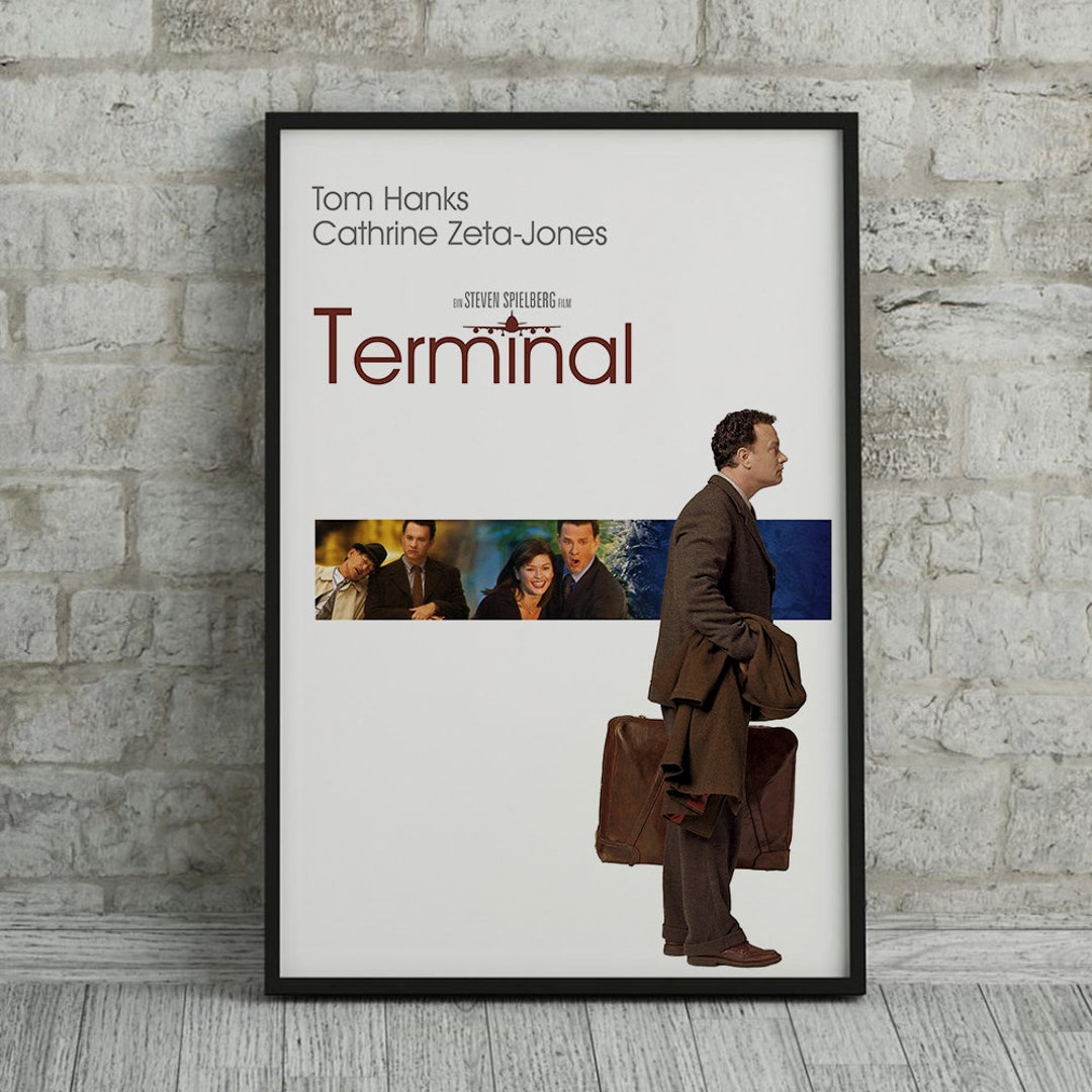 The Terminal 2004 Movie Poster, Cover Poster, Canvas Print, Movie Art ...