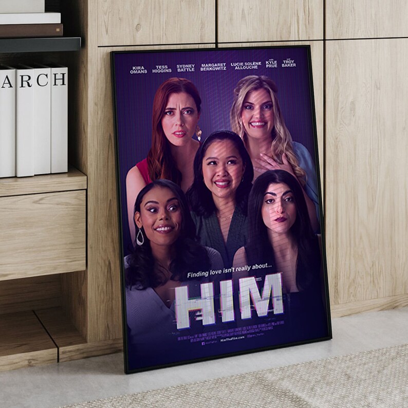 Him 2024 Movie Poster, Wall Decor, Space Decoration, Canvas Print, Fans ...