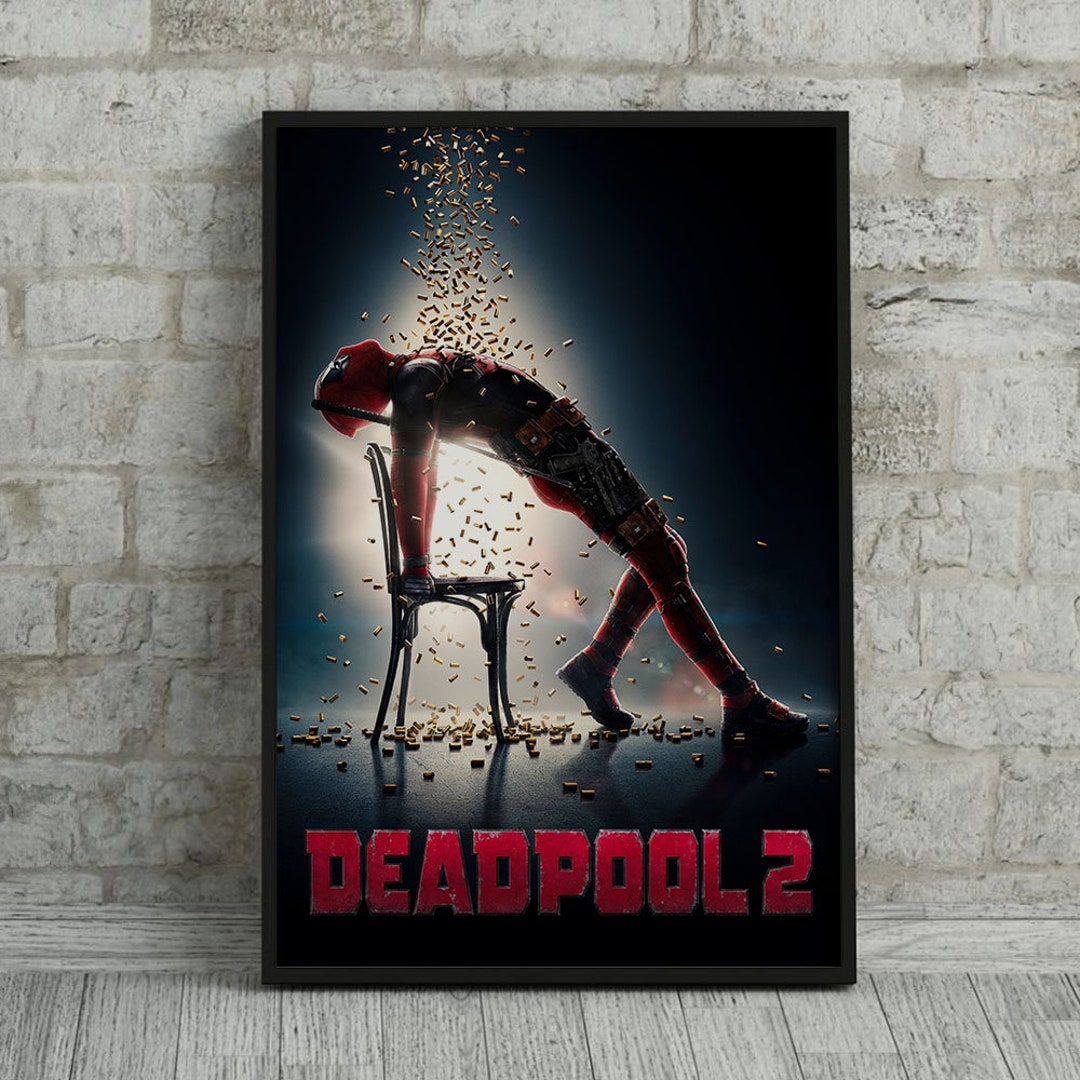 Deadpool 2 Movie Poster, Wall Decor, Space Decoration, Canvas Print ...