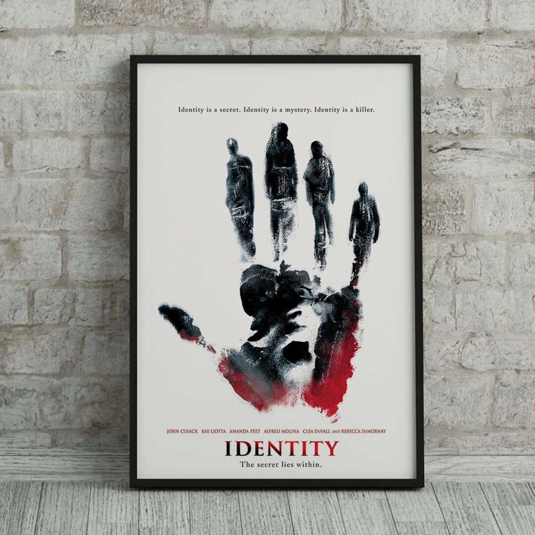 Identity Movie Poster, Wall Decor, Space Decoration, Canvas Print, Fans ...