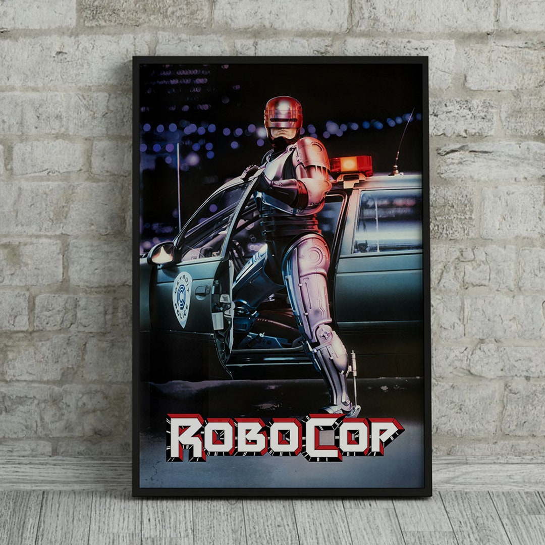 ROBOCOP and ROBOCOP 2 Movie Poster, Cover Poster, Canvas Print, Movie ...