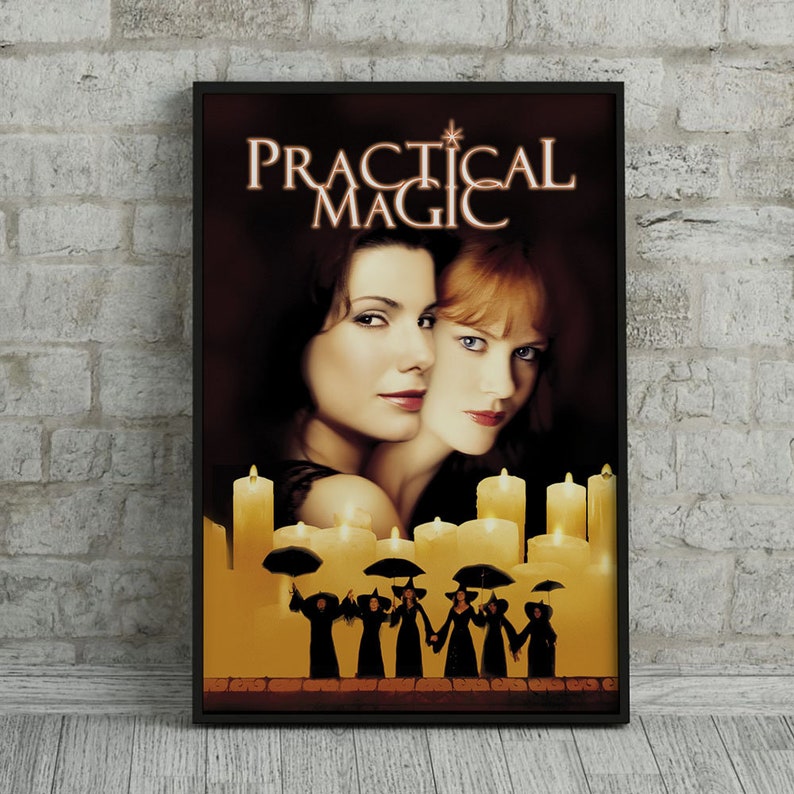 Practical Magic Retro Movie Poster, Wall Decor, Space Decoration ...
