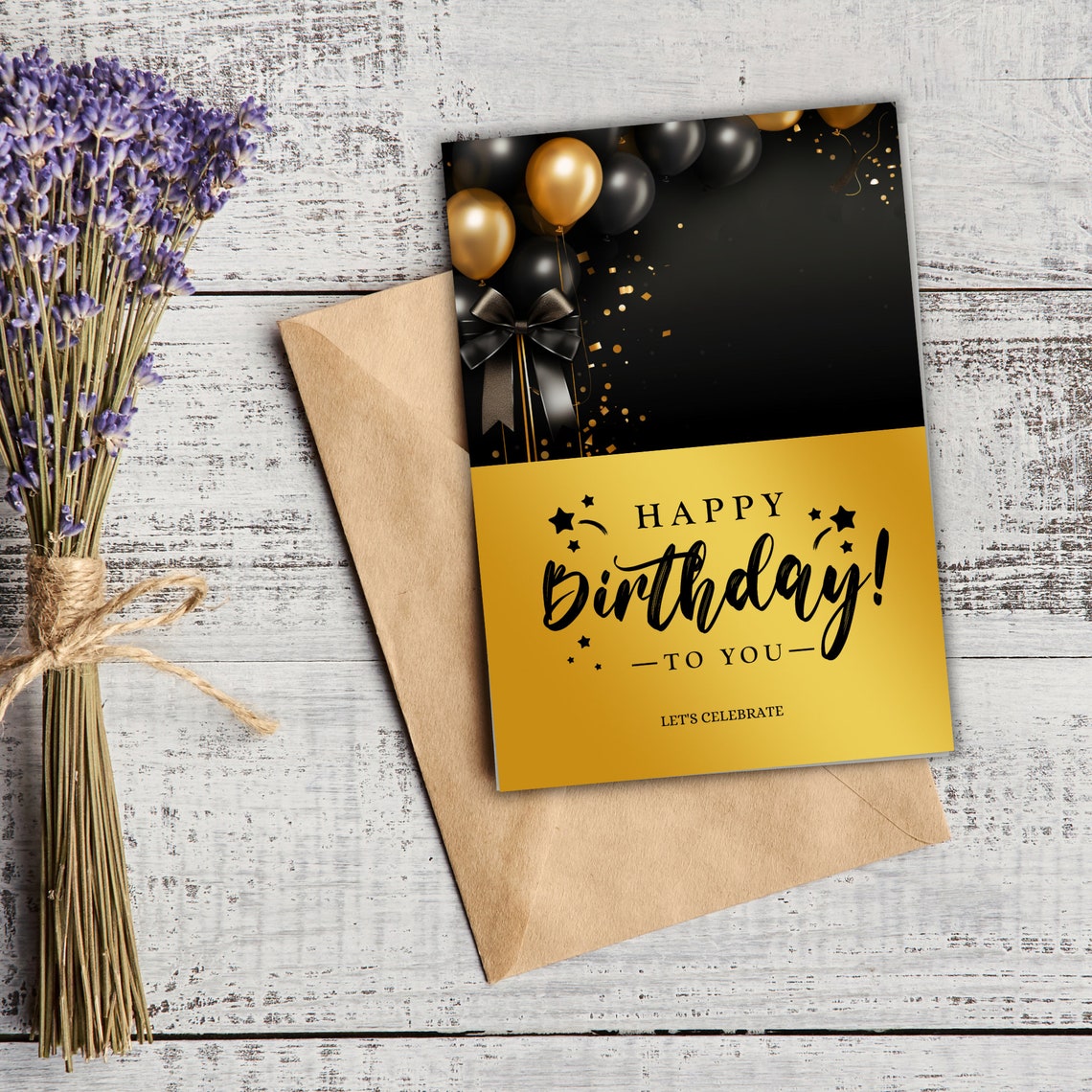 Editable Birthday Card Personalized Greeting Card for Special Occasions ...