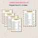 Candy Bar Matchup Game Sweet and Entertaining Matching Game for Candy ...