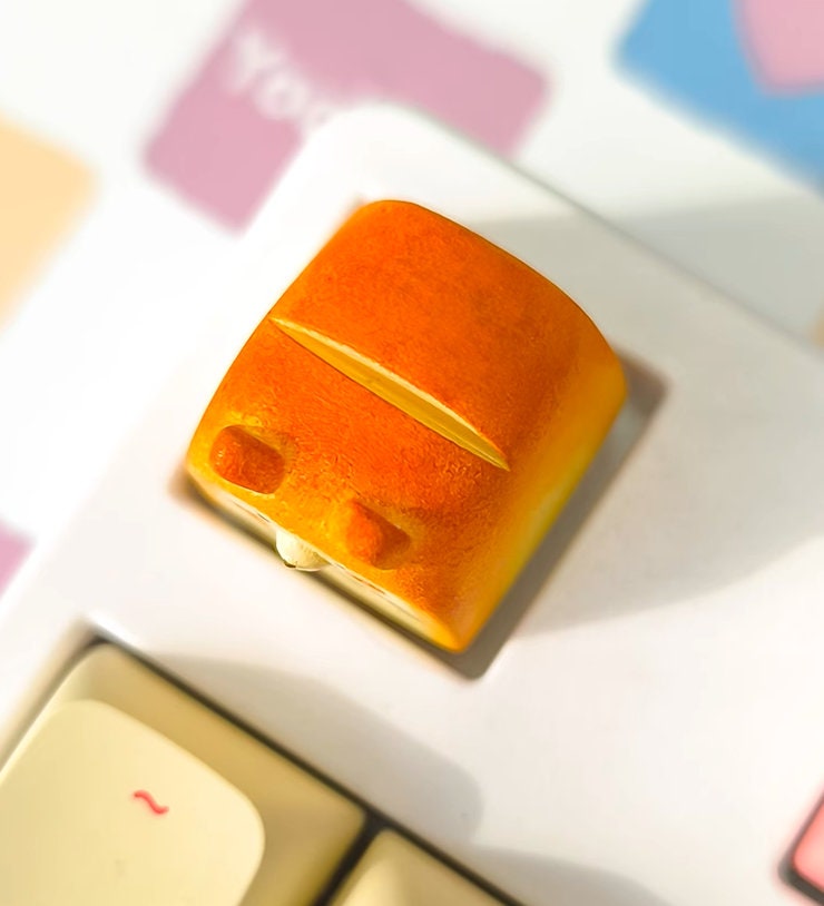 Doge Dog Bread Artisan Keycap | Cute Keycaps | Cherry MX Mechanical ...