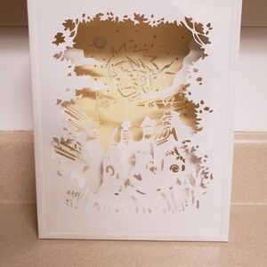 Lights Included! 8.5x11 Shadow Box (finished Physical Product) - Etsy