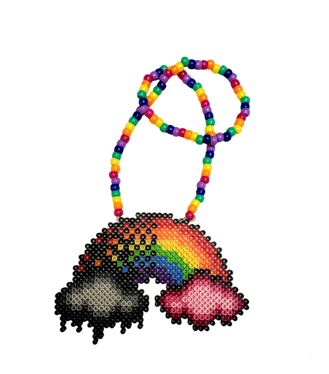EDC Perlers, Kandi for Raves and Festivals Perler Bead Art - Etsy