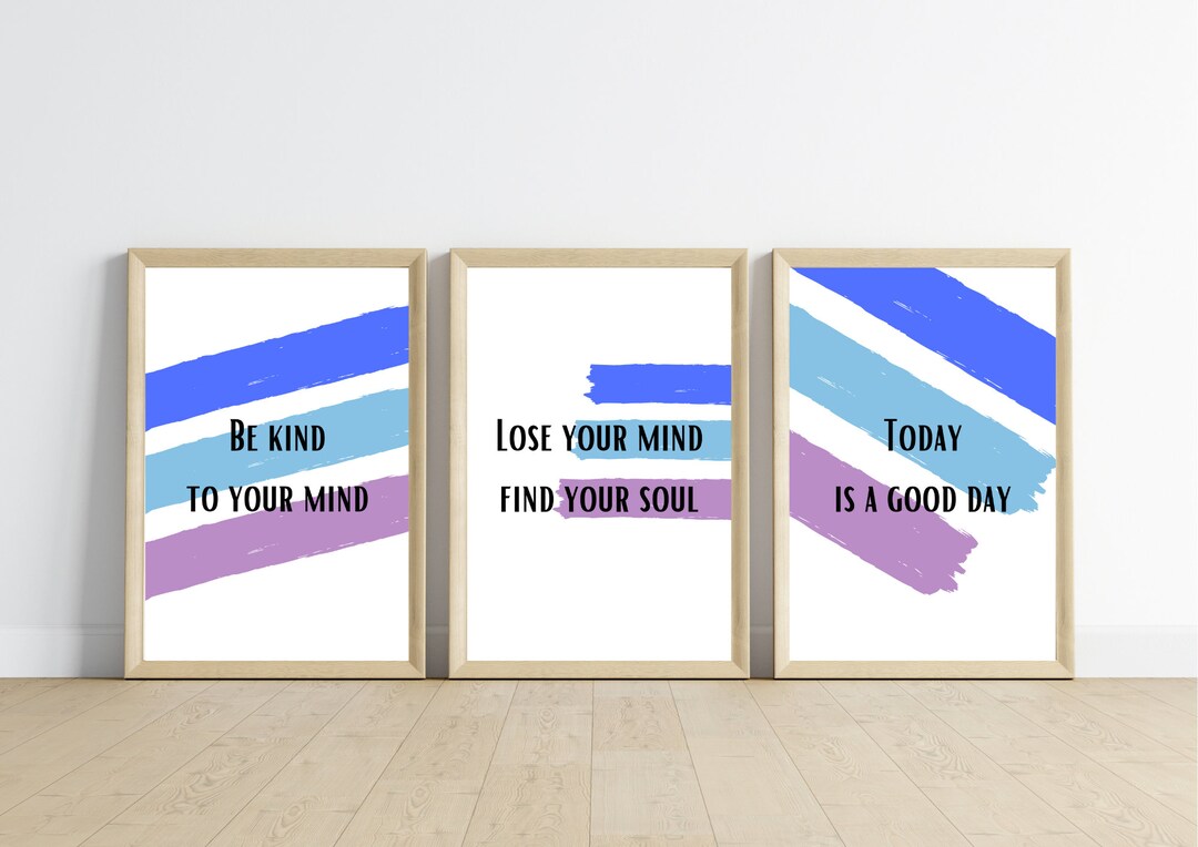 Posters to Print With Positive Messages 3 Posters Poster in Digital ...