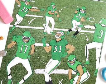 Jason Kelce Art - Etsy