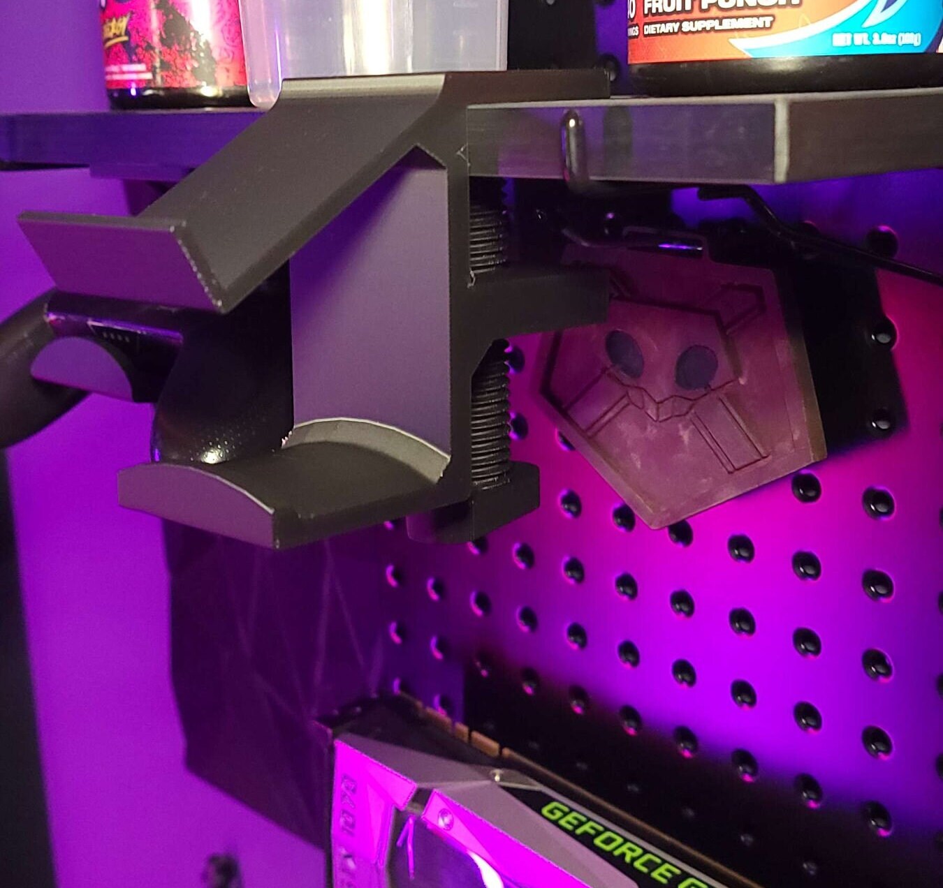 Headphone and Controller Desk Clamp, Headset Desk Clamp, Controller ...